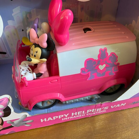 Toys | Disney Junior Minnie Happy Helpers Van Infrared Control Toy With ...